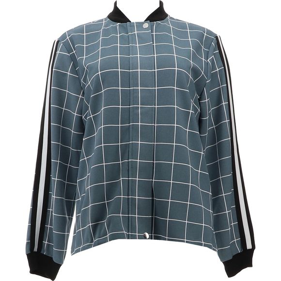 Antthony | Jackets & Coats | Antthony Windowpane Bomber Jacket Slate ...